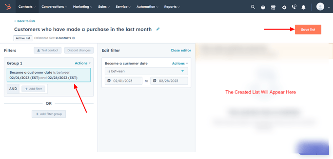 How to Create Segmented Lists in HubSpot (With Example)